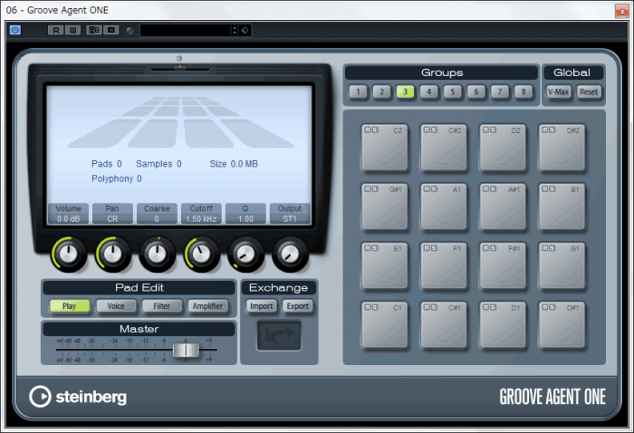 Groove Agent ONE（ドラムマシン）使い方のコツ